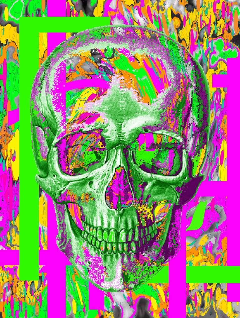 Memento Mori Digital by Herman Mhire | Saatchi Art
