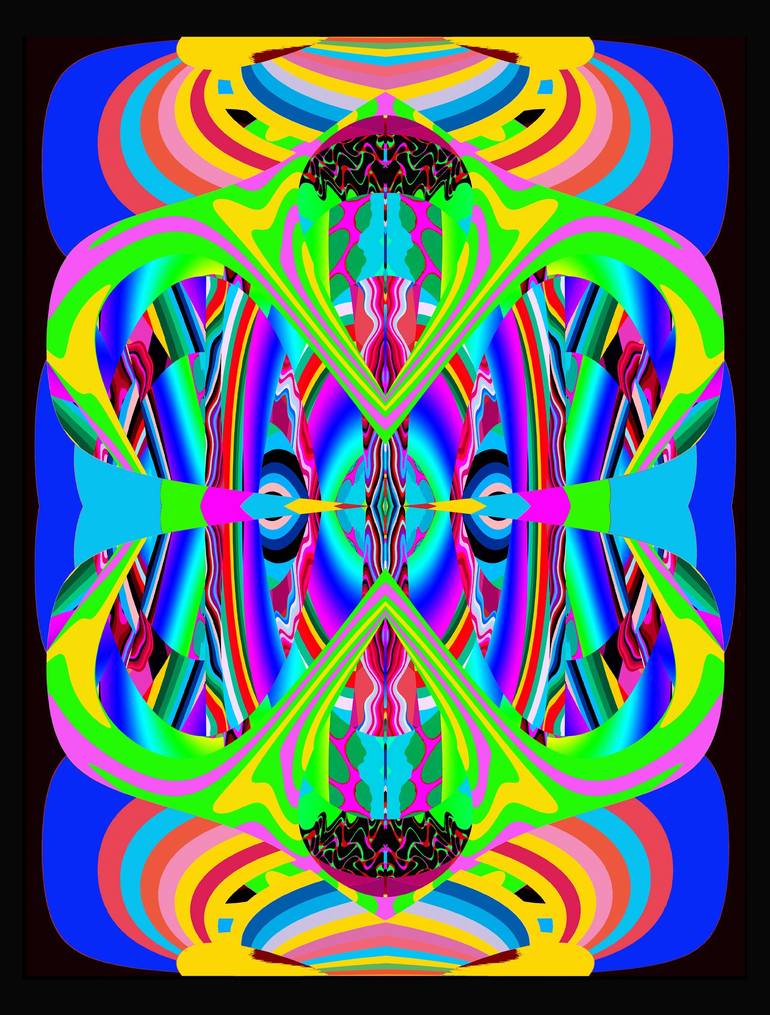 Blue Vessel Digital by Herman Mhire | Saatchi Art