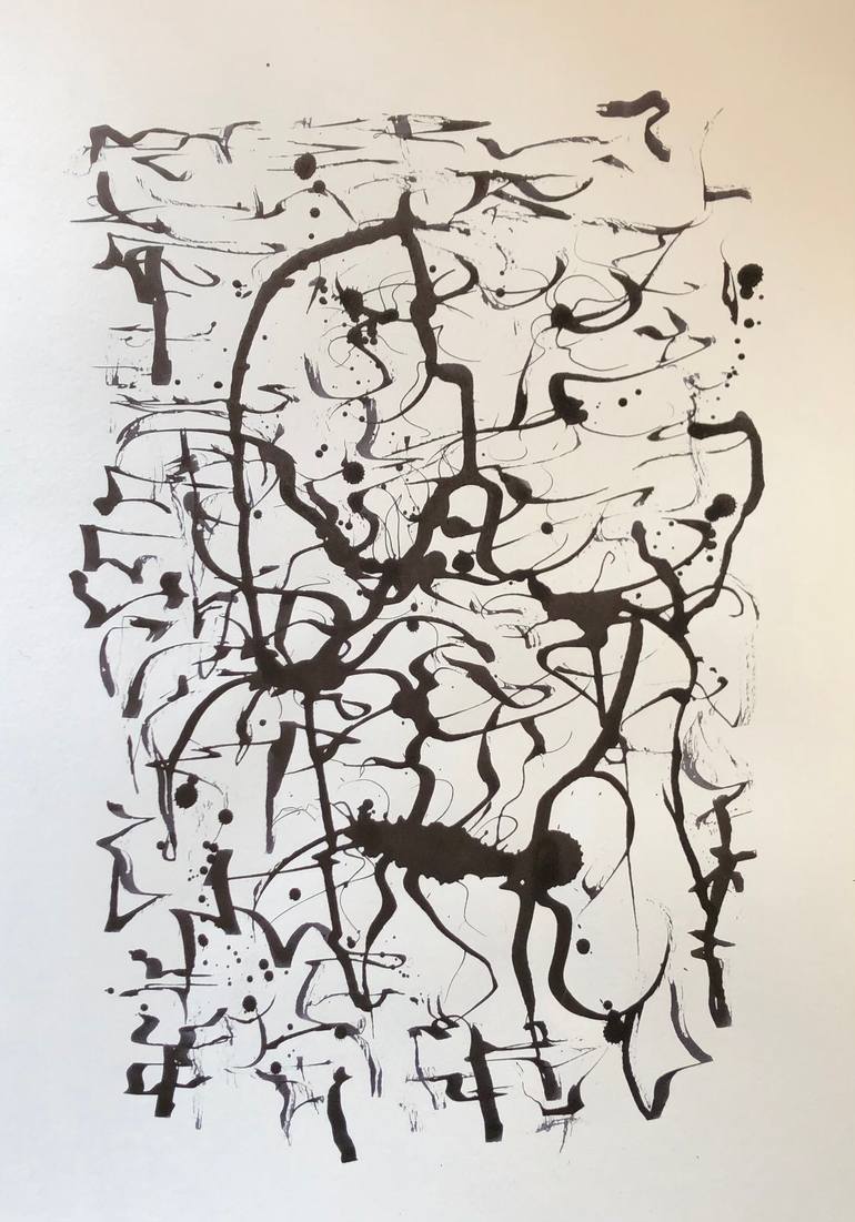Anthill Drawing by Ekaterina Bosak | Saatchi Art