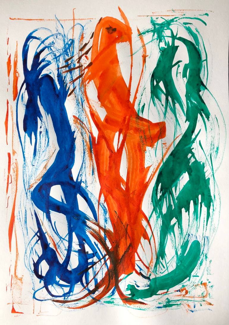 The nature of life perception Drawing by Ekaterina Bosak | Saatchi Art