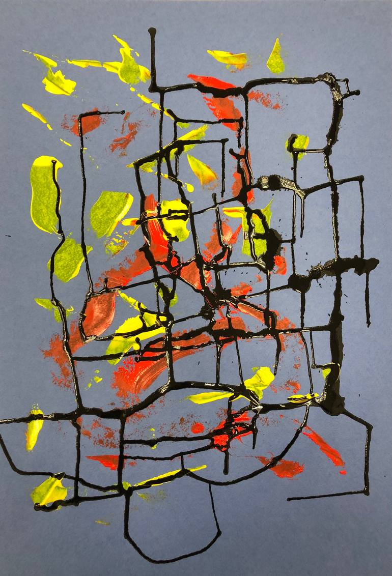 Abstraction # 40 Drawing by Ekaterina Bosak | Saatchi Art