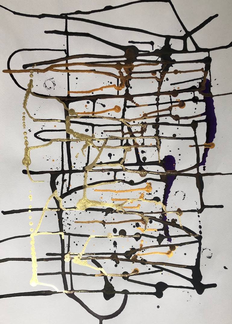 Abstraction Transformation Drawing by Ekaterina Bosak | Saatchi Art