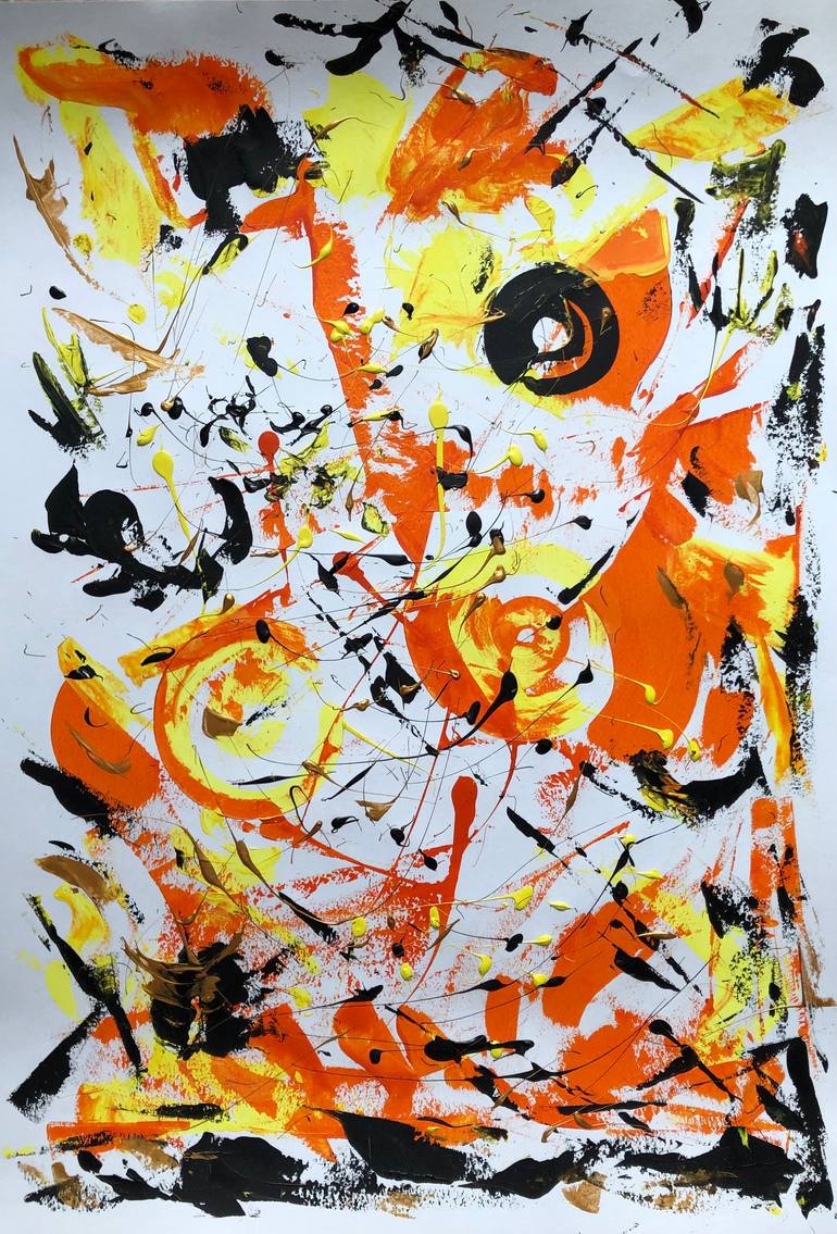 The King of his kingdom Drawing by Ekaterina Bosak | Saatchi Art
