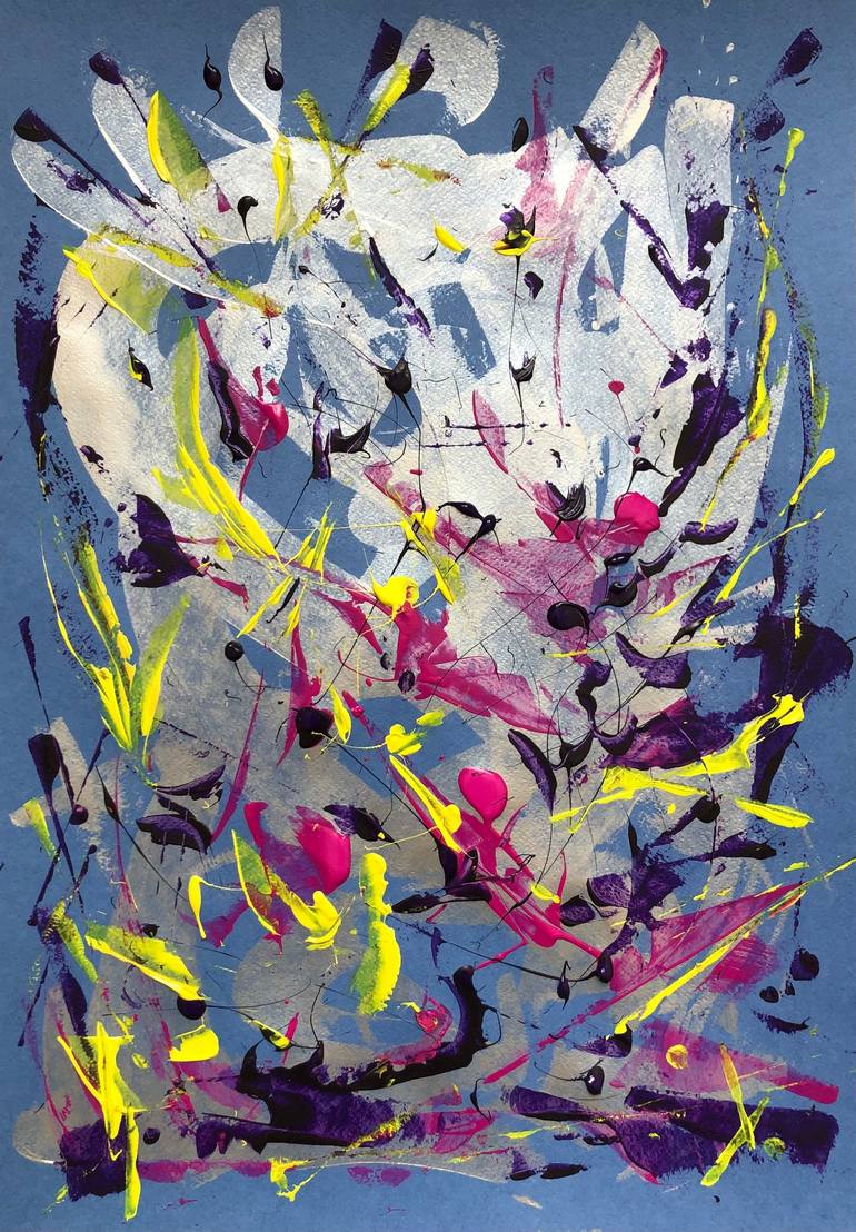 Figure skaters Drawing by Ekaterina Bosak | Saatchi Art