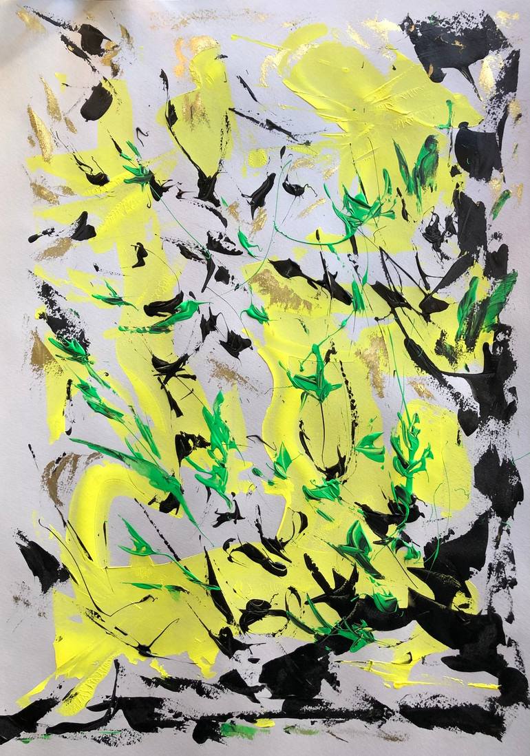 Abstract bird Drawing by Ekaterina Bosak | Saatchi Art