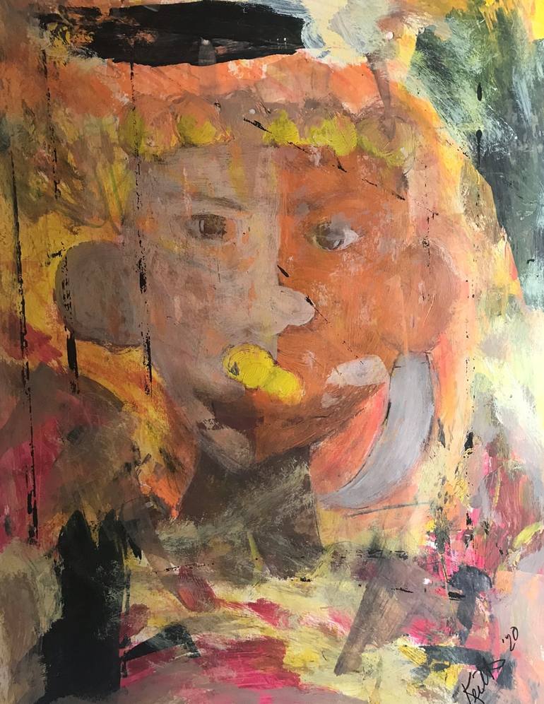 Keithholmanart African Series - African Youth Painting by keith holman ...