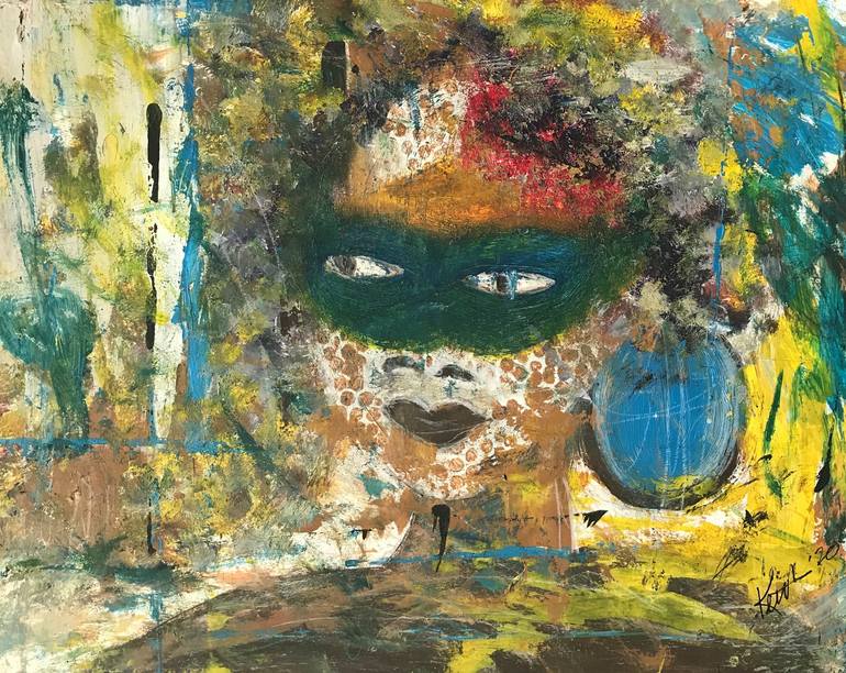 Keithholmanart African Series - African Queen Painting by keith holman ...