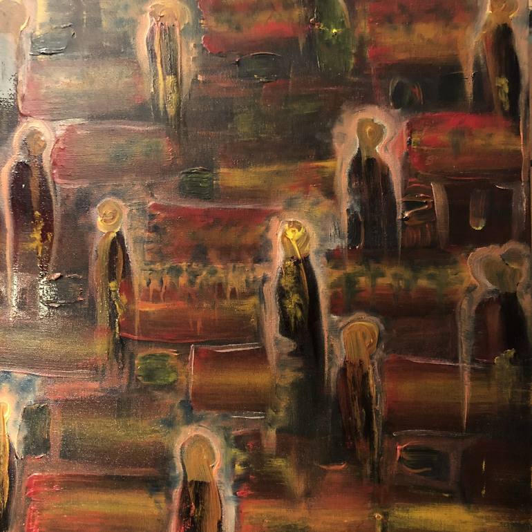 Urgence climatique Painting by Lemonnier Frederic | Saatchi Art