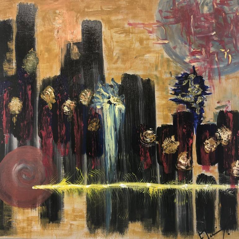 Picture of a betrayal (Last Supper) Painting by Lemonnier Frederic ...