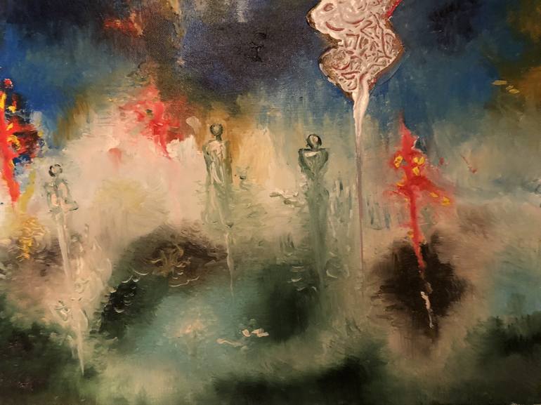 82. Loneliness 2 Painting by Lemonnier Frederic | Saatchi Art