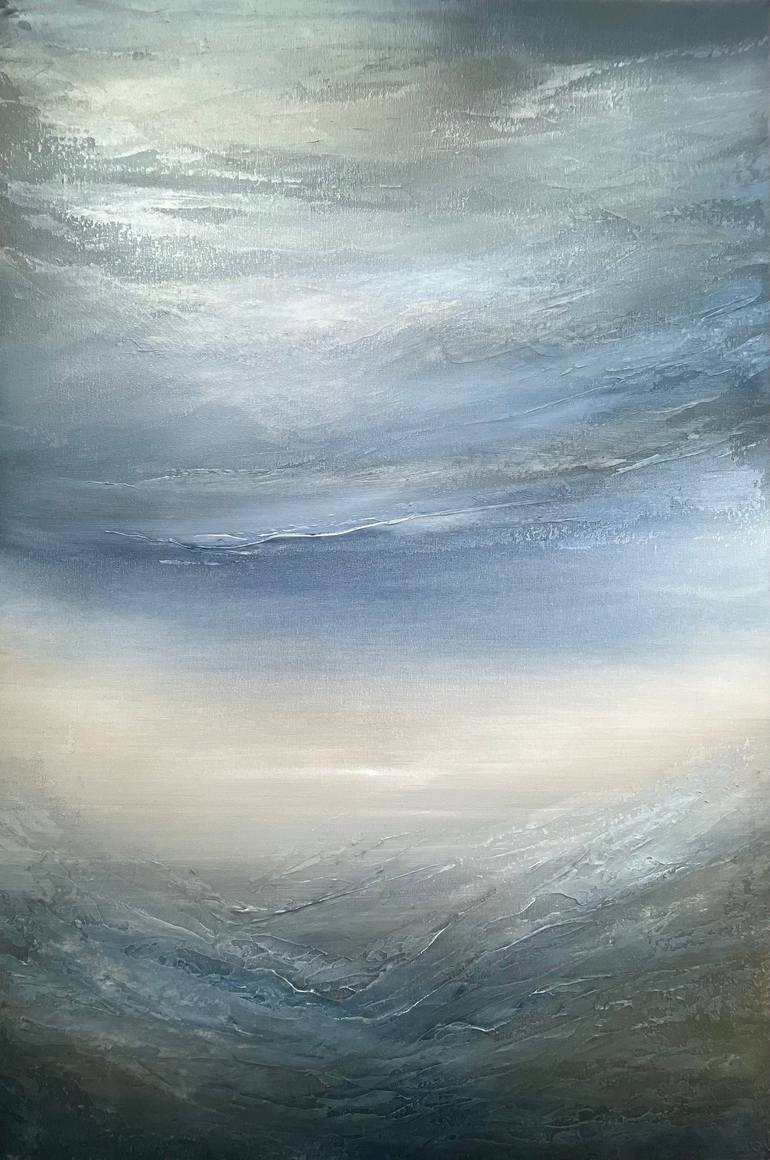 Neptune Painting by Suzanne Williams | Saatchi Art
