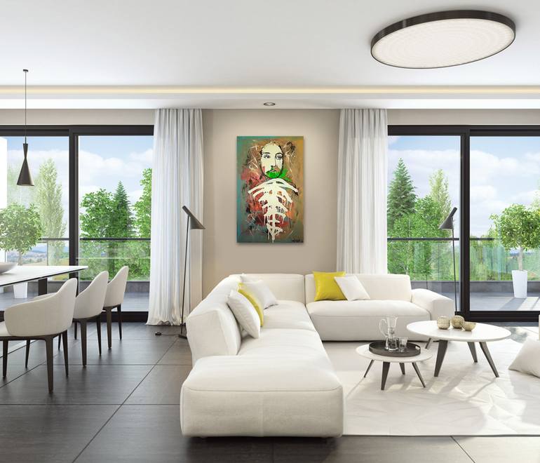 Vulnerability Painting by Garcia Buccio | Saatchi Art