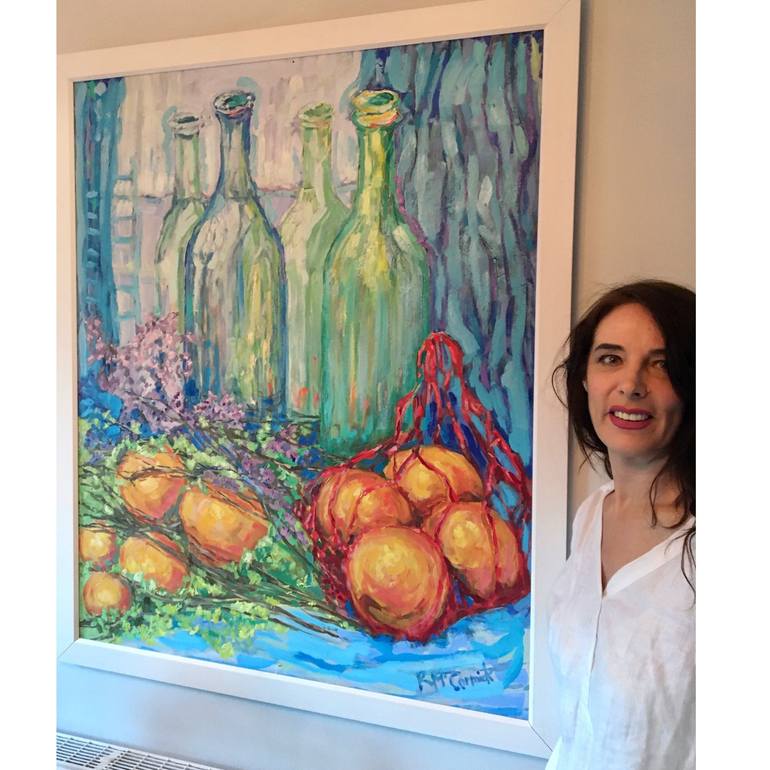 Oranges Painting by Rachel McCormick | Saatchi Art