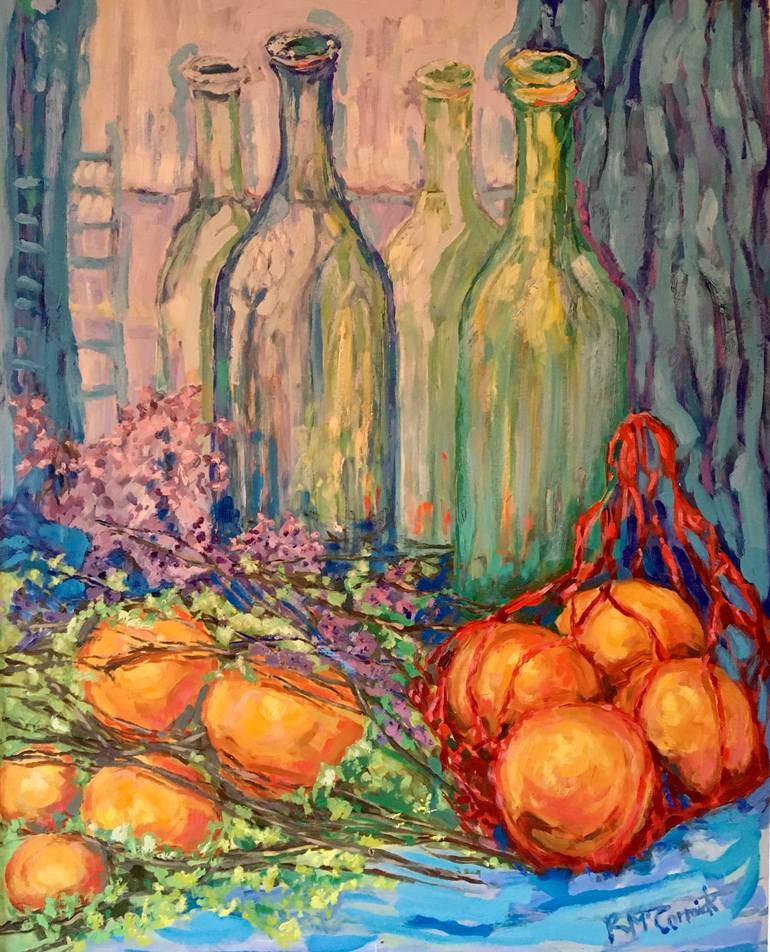 Oranges Painting by Rachel McCormick | Saatchi Art