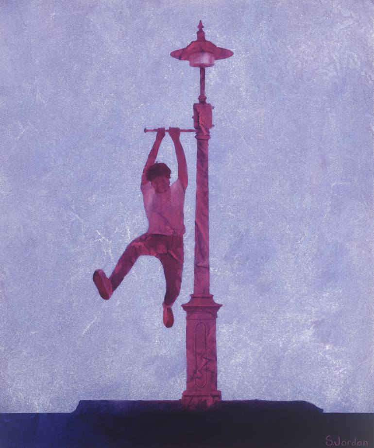 Annoying Mrs Wilson Painting by Steve Jordan | Saatchi Art