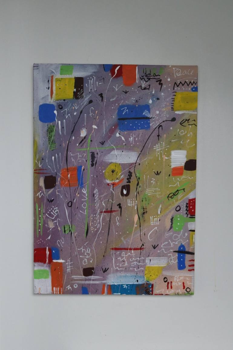 A Visual Concerto Painting by ENNE ARTIST | Saatchi Art