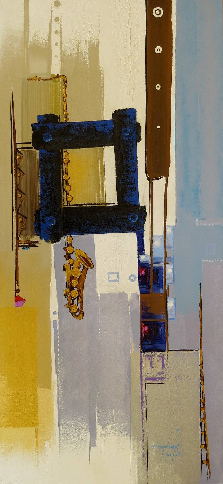 ENTIRETY OF LIFE Painting by Samuel Prophask Asamoah | Saatchi Art