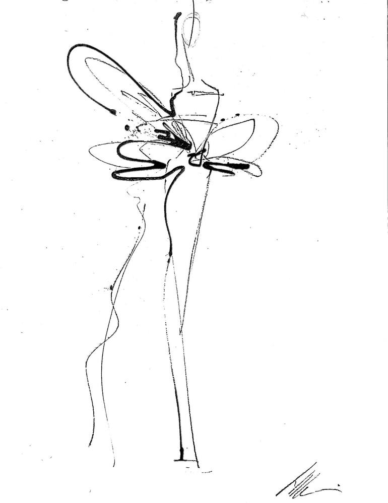 Vanish Pose 6 Drawing by Jad Racha | Saatchi Art