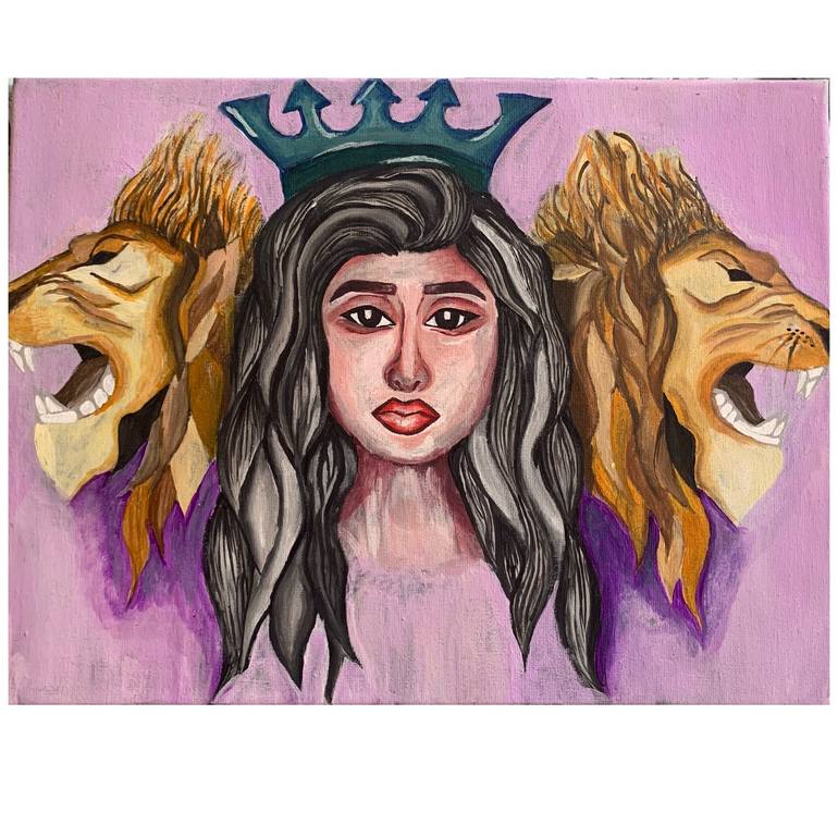 Confidence Painting by THIVVIKA KESAVAN | Saatchi Art