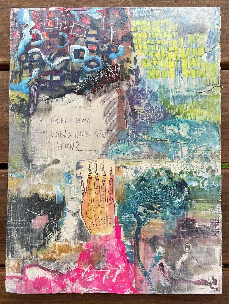 The Final Boss-1 Painting by Matt Kaye | Saatchi Art