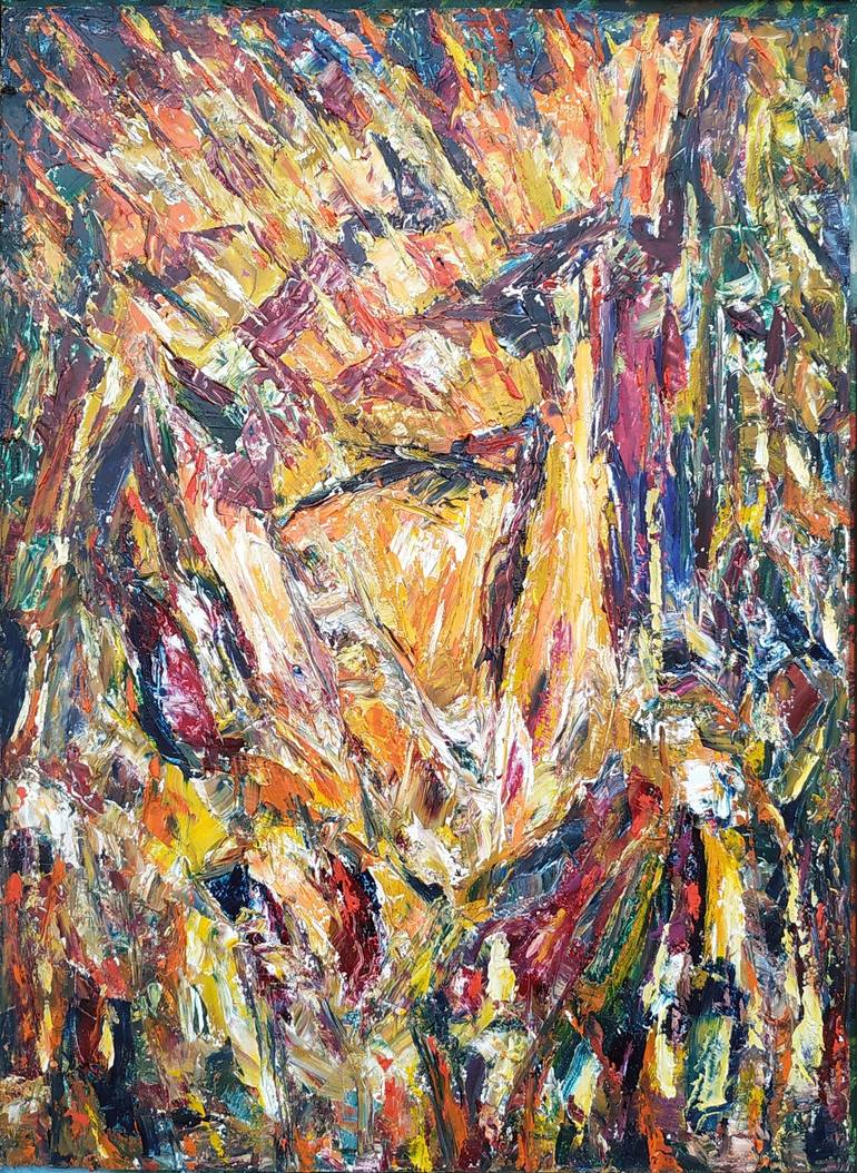 Afina Painting by Oleg Sagaidak | Saatchi Art