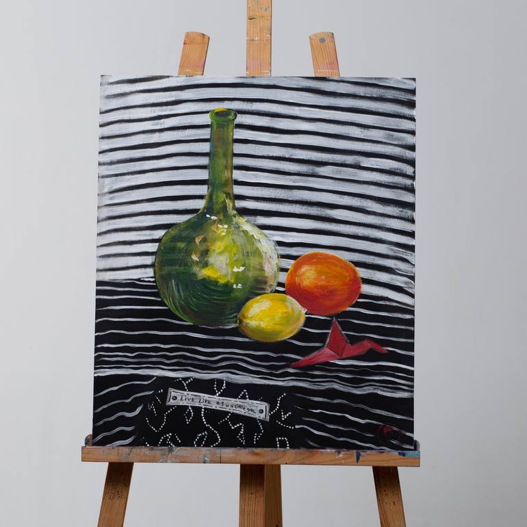 Live life of a little girl#1 Painting by Serge and Alexandra Yudichev ...