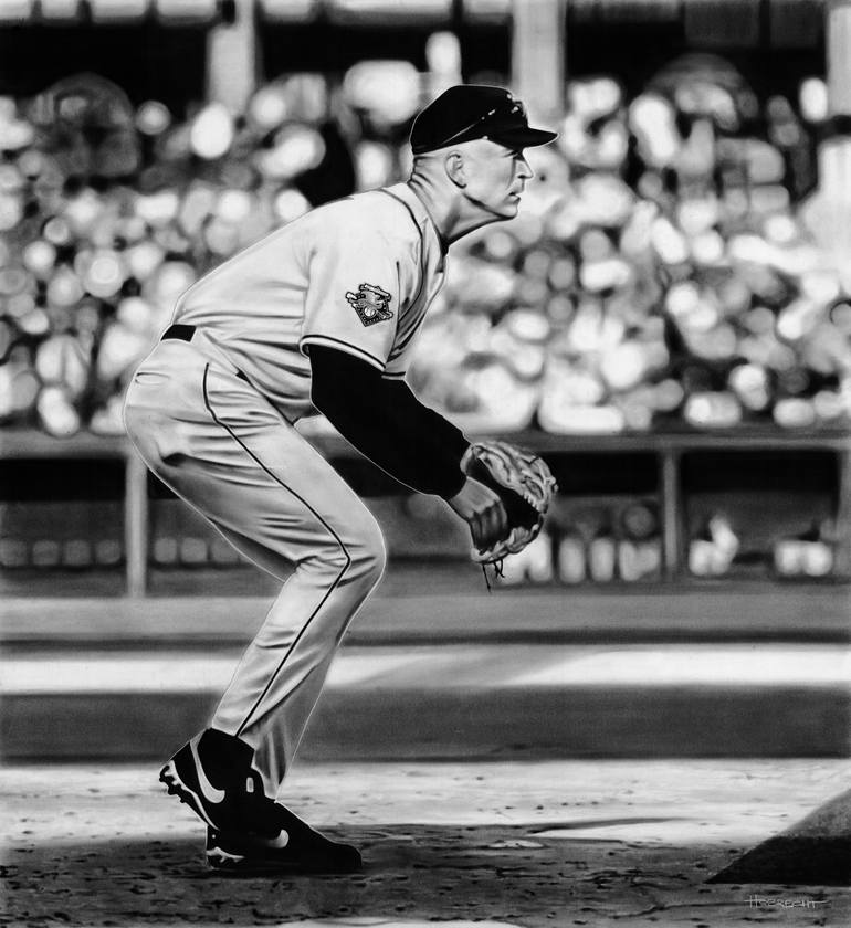 Cal Ripken Jr - Limited Edition of 500 Printmaking by Dave Hobrecht ...