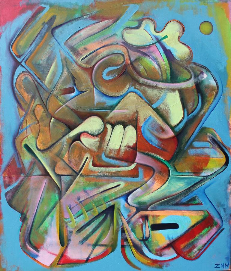 The Stranger Painting by Zachary Mcrae | Saatchi Art