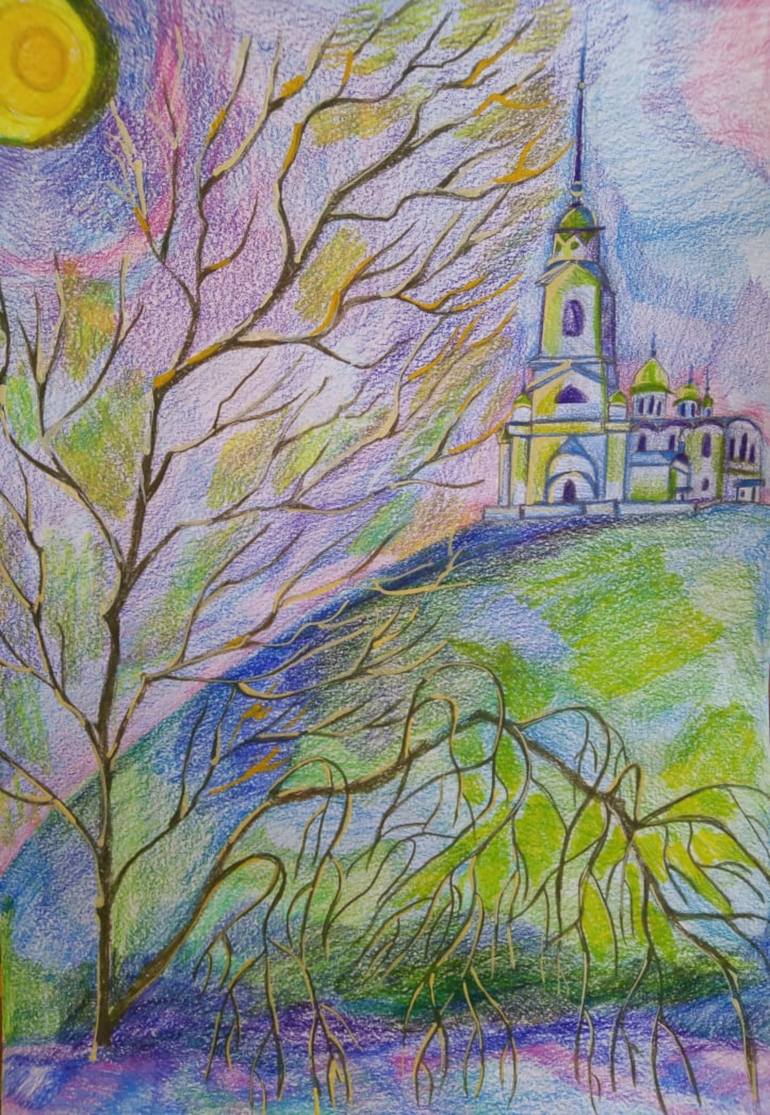 Sadness Painting by Viktoria Rudich | Saatchi Art