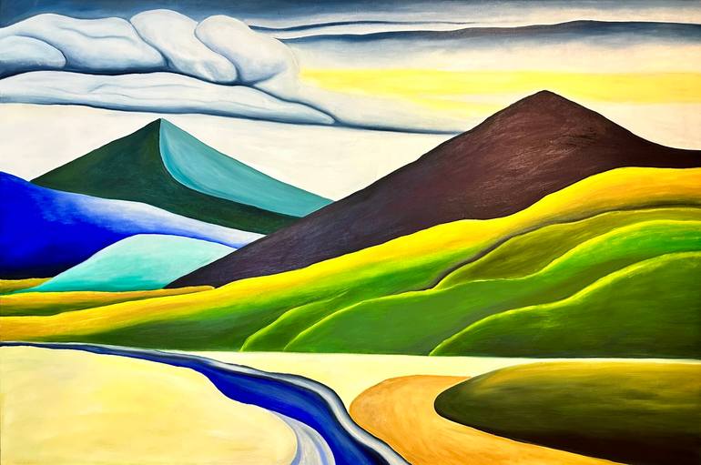 Norway1 Painting by Olha Matushevska | Saatchi Art