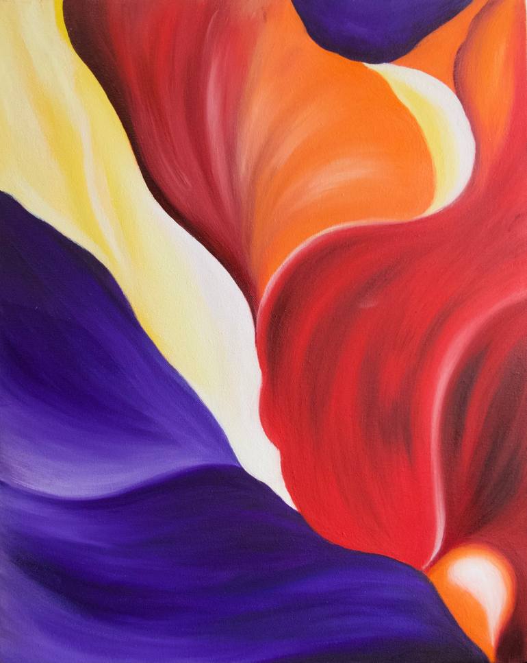 Fabric of the Universe Painting by Olha Matushevska | Saatchi Art