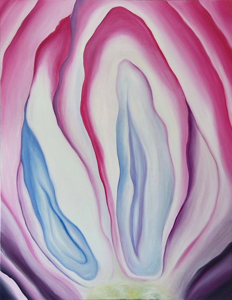 Fire of Life Painting by Olha Matushevska | Saatchi Art