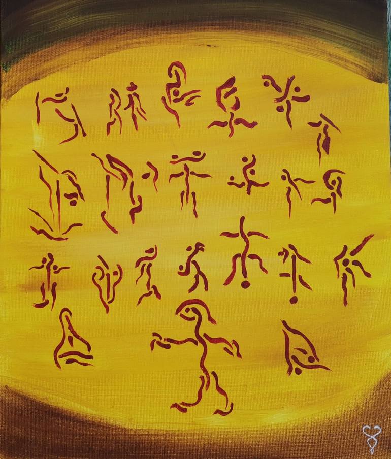 Horus Rising Painting by Sven Selle | Saatchi Art