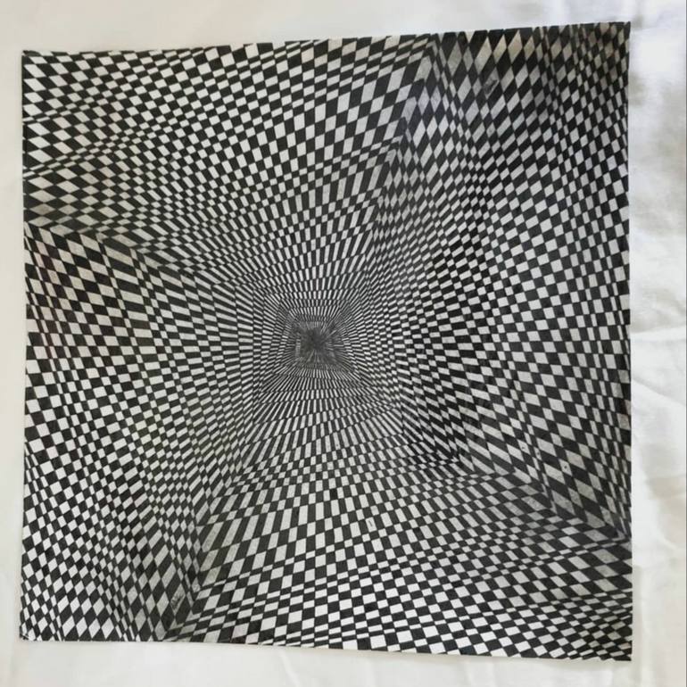 Descent Drawing by Adaugo Okenwa | Saatchi Art