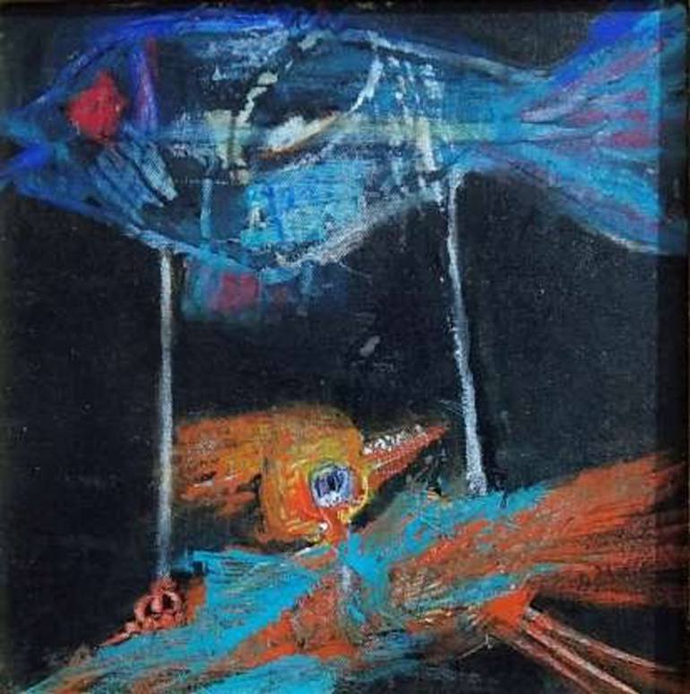 Mon Pakhi - A Slice Of Life Painting by Mahua Ray | Saatchi Art