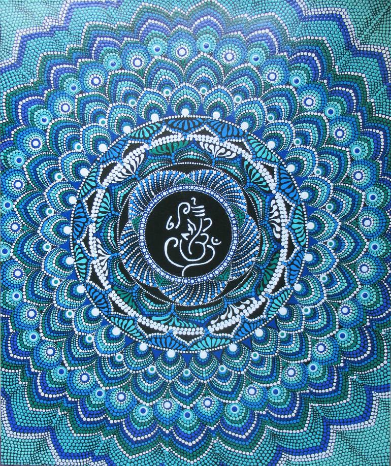 Relaxed painting Painting by Rakhi r | Saatchi Art