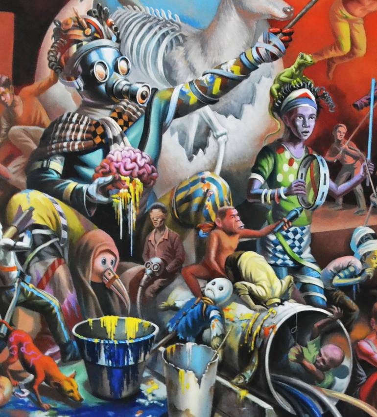 Toxic Painting by Sajja Sajjakul | Saatchi Art