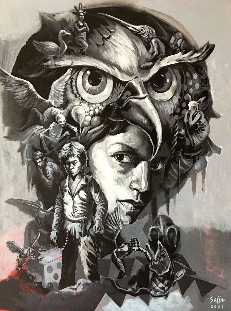 Witness Painting by Sajja Sajjakul | Saatchi Art