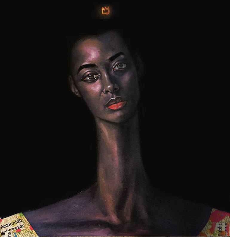Delight Painting by Prosper Aluu | Saatchi Art