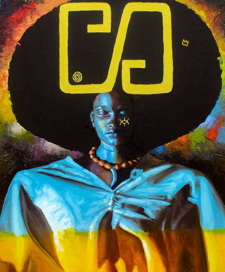 Finding unity in sound Painting by Prosper Aluu | Saatchi Art United ...