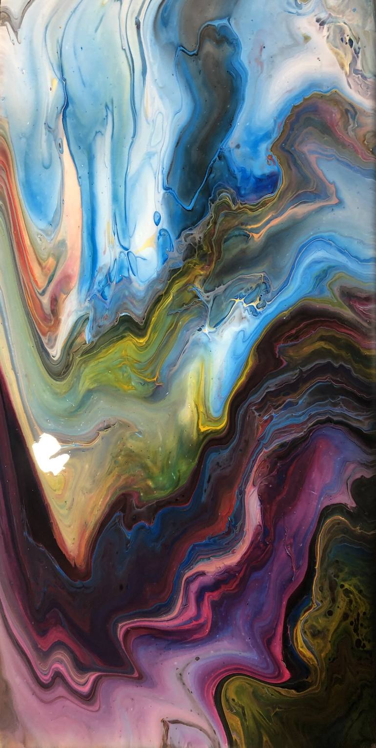 Confluence Painting by Aliv Atis | Saatchi Art