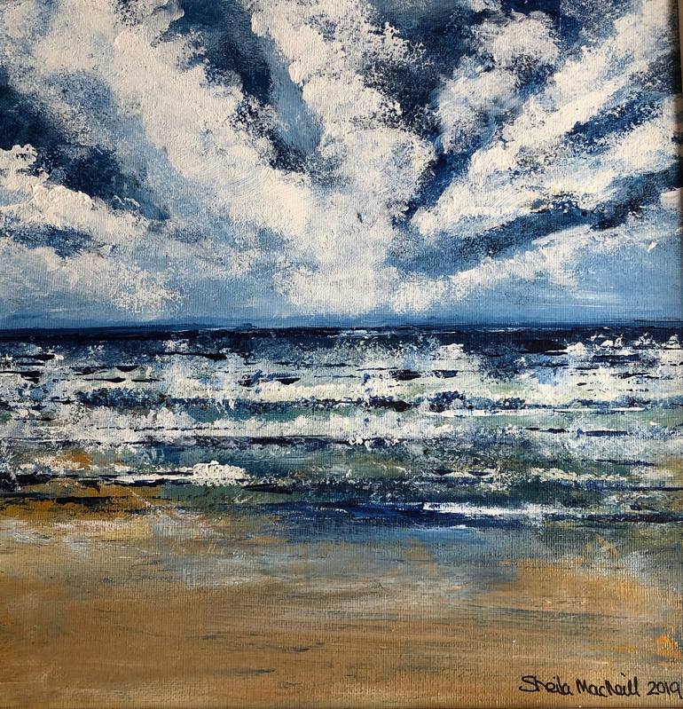 Cloudchasing 6 Painting by Sheila MacNeill | Saatchi Art