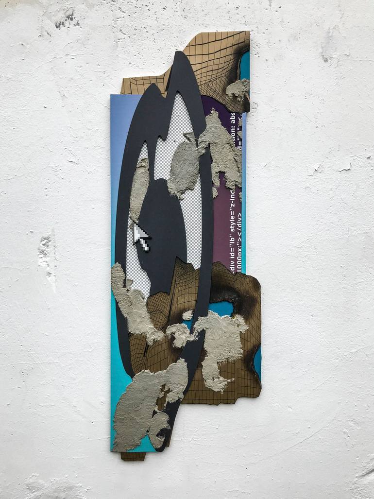 Gold ladscape_ Sculpture by Ilya Henok | Saatchi Art