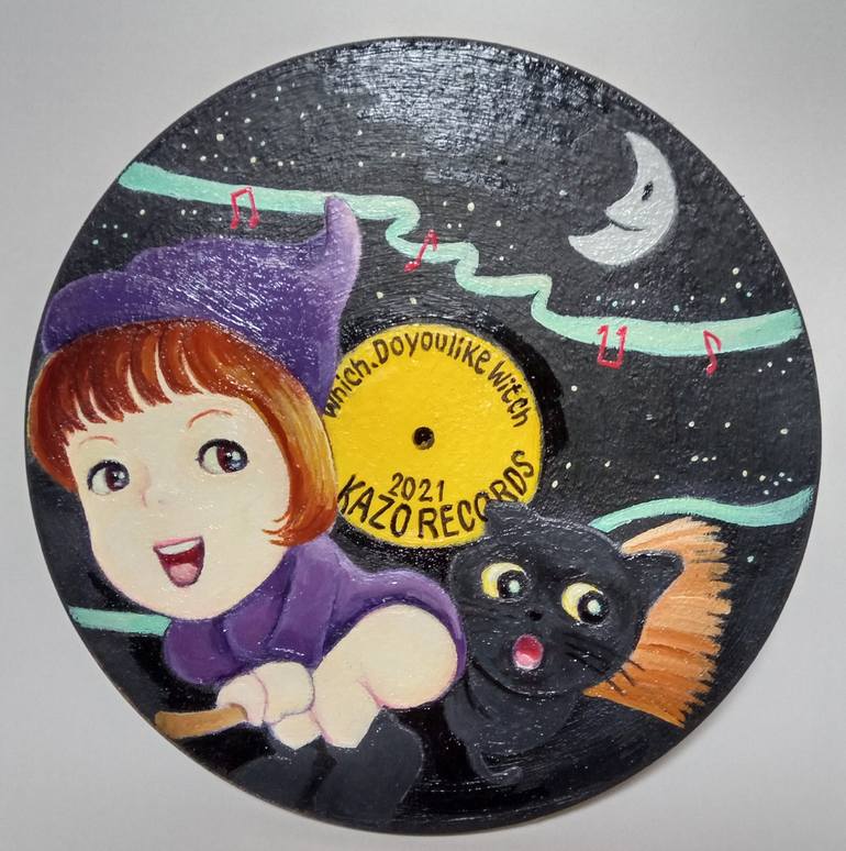 Which, Do you like Witch Painting by kazo furukawa | Saatchi Art