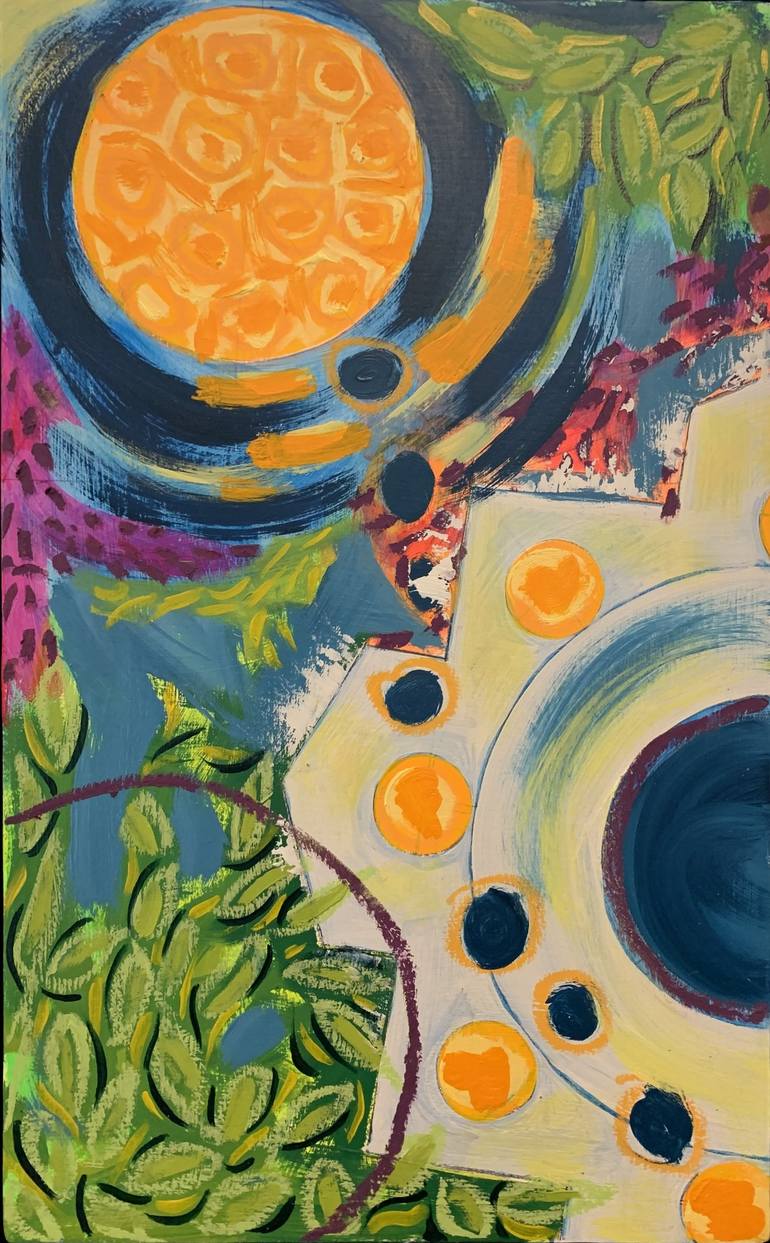 Oxygen Painting by Helen Johnson | Saatchi Art