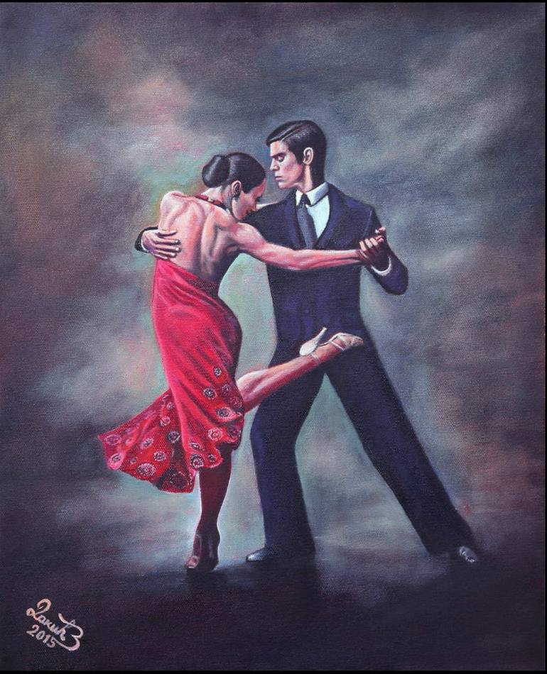 Tango Painting by Zoran Dakic | Saatchi Art