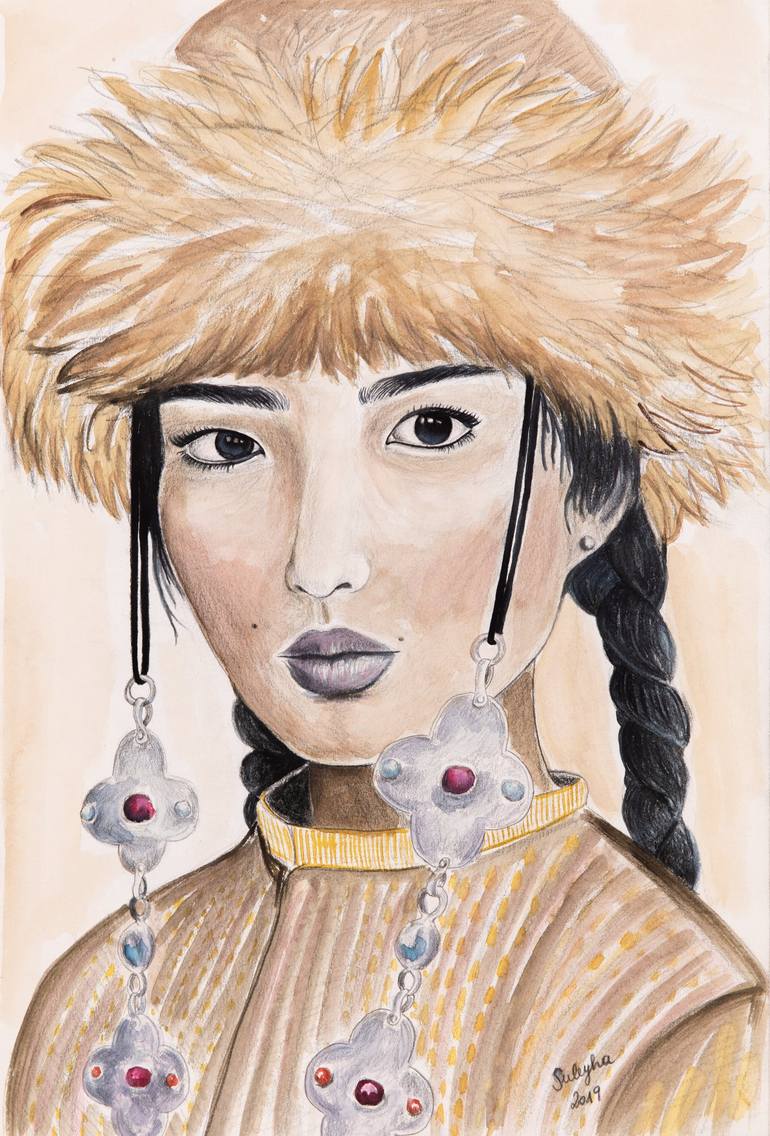 Traditional Drawing by S U L E Y H A Leyha | Saatchi Art