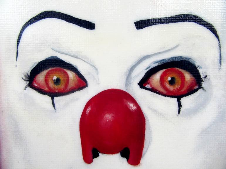 Pennywise Painting by Andrea Albanese | Saatchi Art