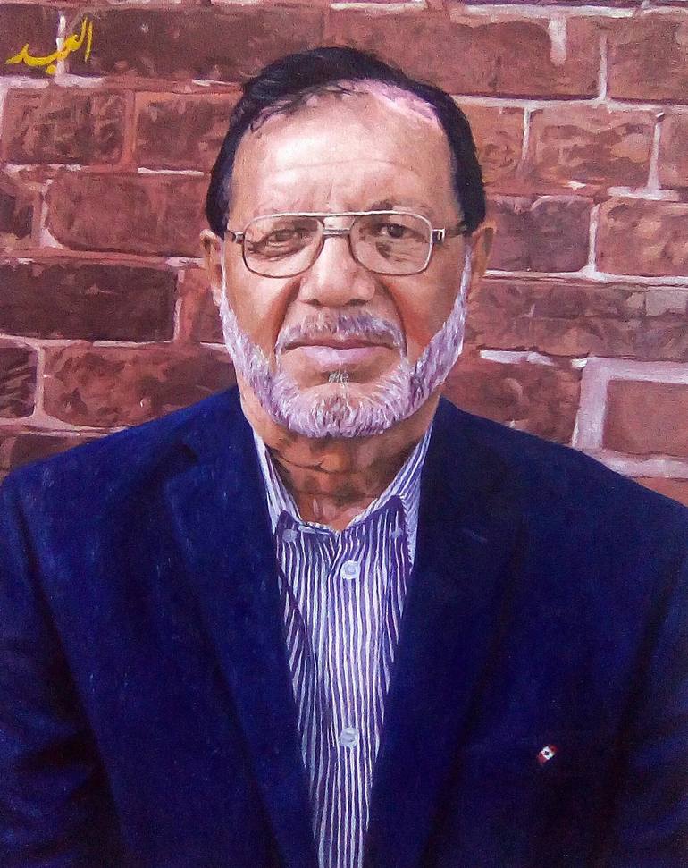 Commissioned - Oil painting Painting by Al Abd | Saatchi Art