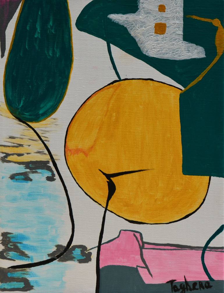 DecoArt Painting by Taghera Art | Saatchi Art